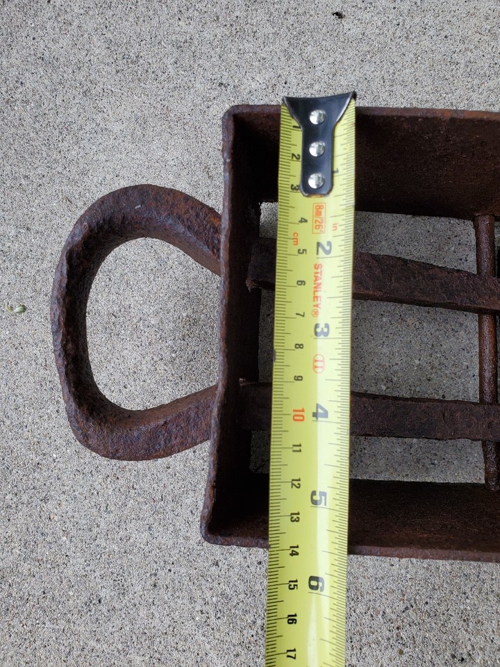 Antique Hand Forged Steel Farm Wagon Hitch/Sleeve Primitive Implement ...