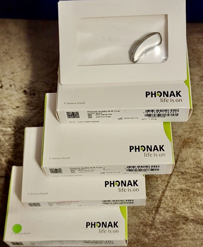 4x PHONAK AUDEO MARVEL M90-R RIC RECHARGEABLE ( READ THE DESCRIPTION ...