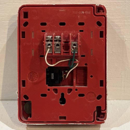 NOTIFIER NBG-12LX ADDRESSABLE DUAL ACTION FIRE ALARM PULL STATION WITH ...