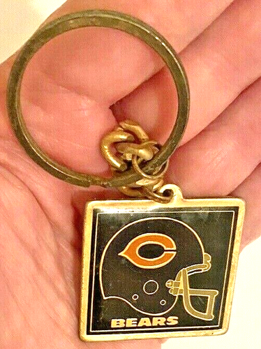CHICAGO BEARS Keyring Keychain-NFL Football Team-Vintage-1985 NFLP ...