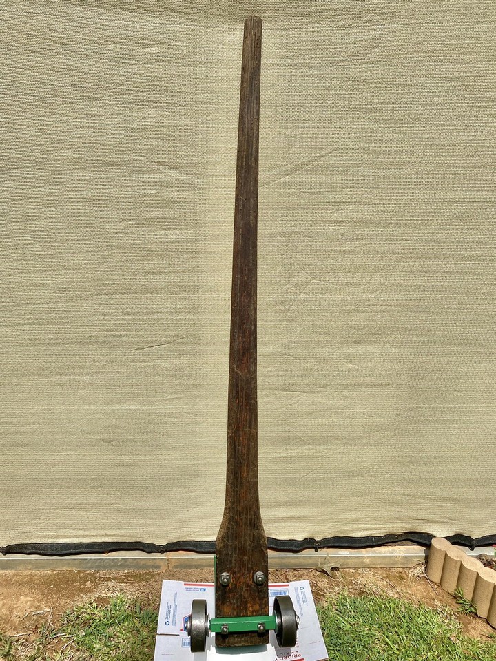 Vintage Railroad Fairbanks & Co Pry / Johnson Bar Dolly Rail & Tie ...