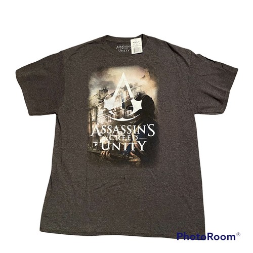 Assassins Creed Unity Shirt Ubisoft Graphic Sz Large | eBay
