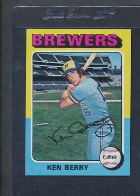 1975 Topps #432 Ken Berry Brewers NM/MT *6676 | eBay