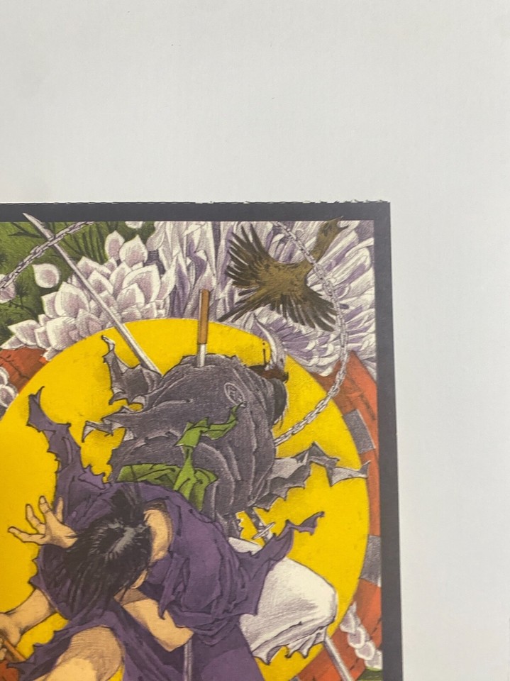Blade of The Immortal Limited Art Postcard 1996 Drawing Samurai From ...