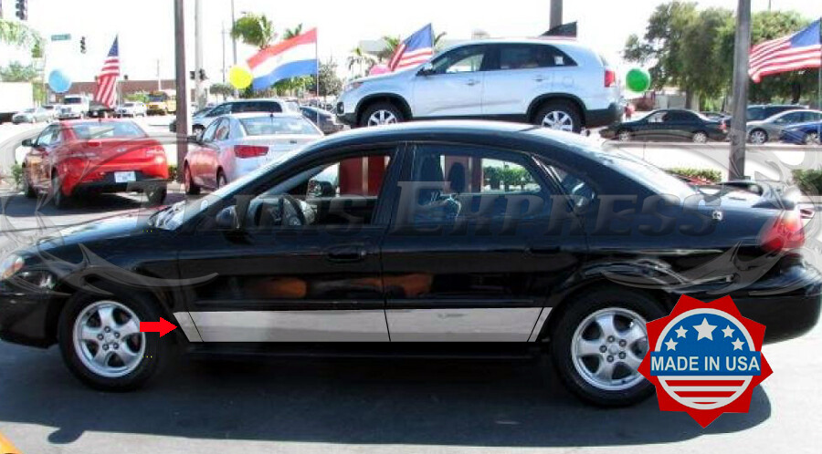 2000-2007 Ford Taurus Body Accent Rocker Panel Trim Door Cover 8Pc 9 ...