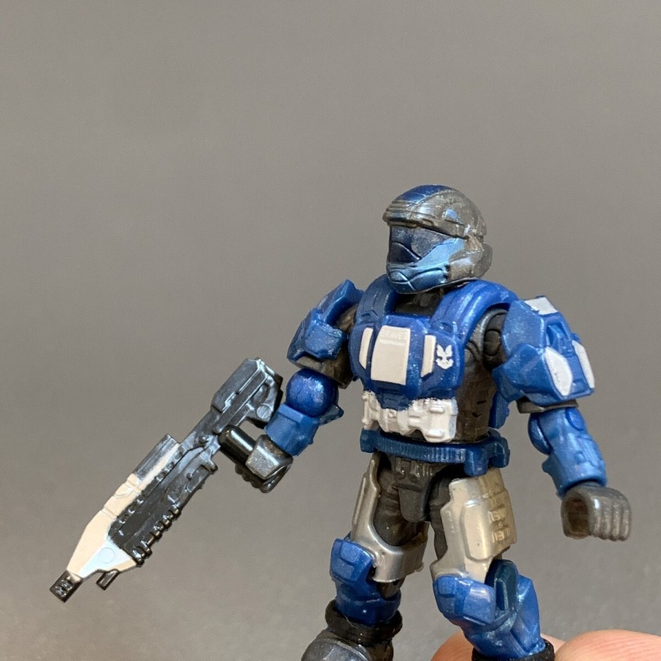 2x NEW Halo Heroes Series 9 MEGA CONSTRUX UNSC SPARTAN ODST GRAVES FIGURE GCM27 | eBay