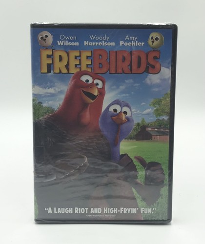FreeBirds DVD (2013) Owen Wilson Woody Harrelson *Brand New & Factory ...
