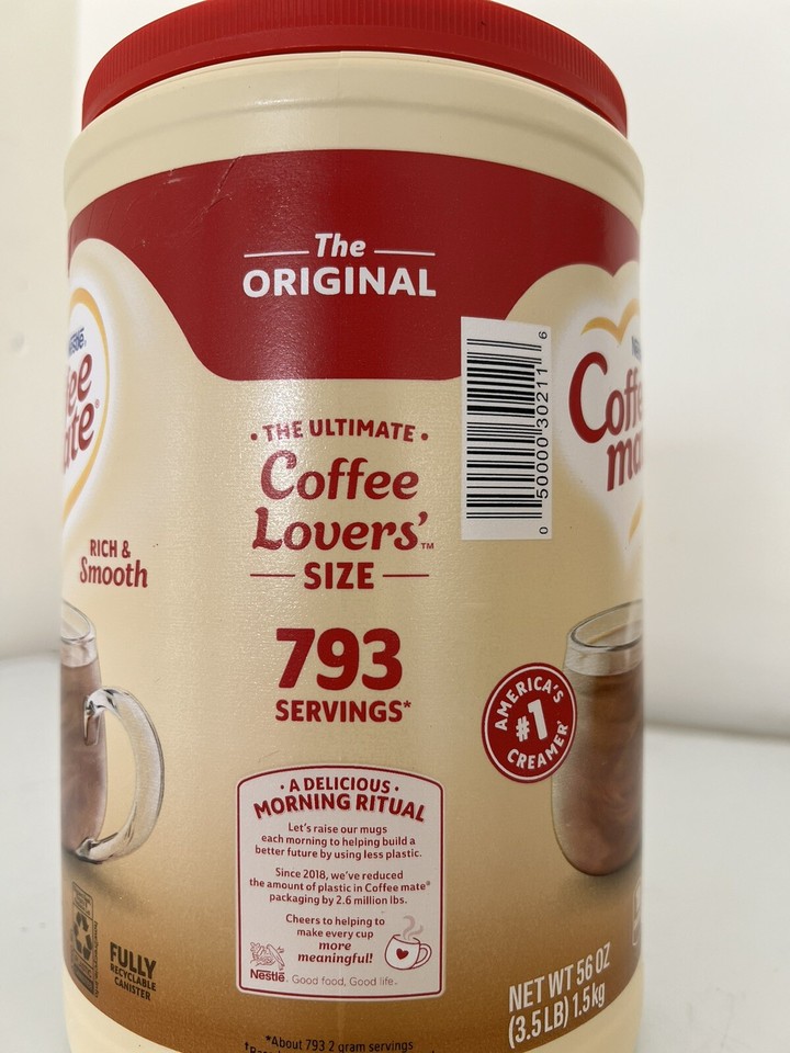 Coffee-Mate Powder Original Non-Dairy Creamer - 56 oz 50000302116| eBay