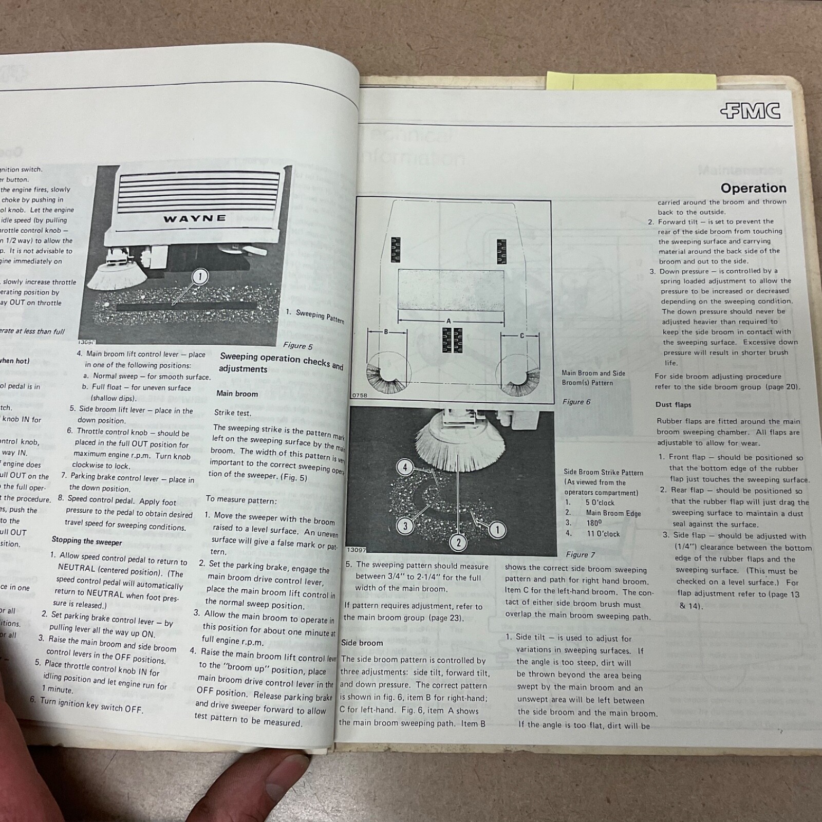 Wayne FMC 866 & 876 Power Sweeper SERVICE SHOP REPAIR MANUAL ...