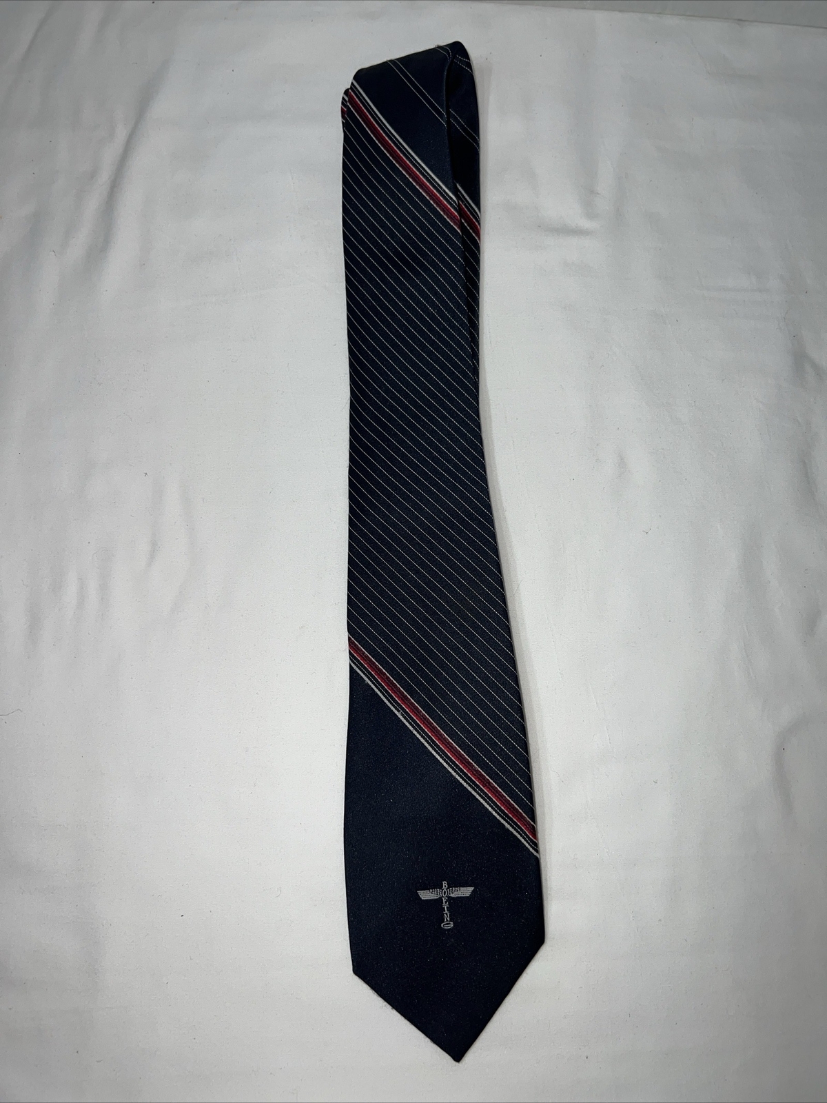Vintage Michael Bruce Boeing Aviation Neck Tie - Gem