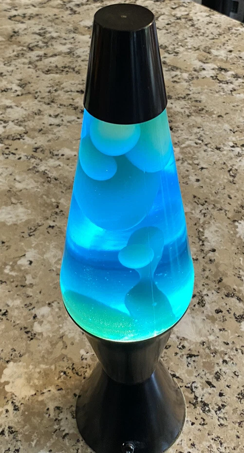 Black And Blue Lava Lamp