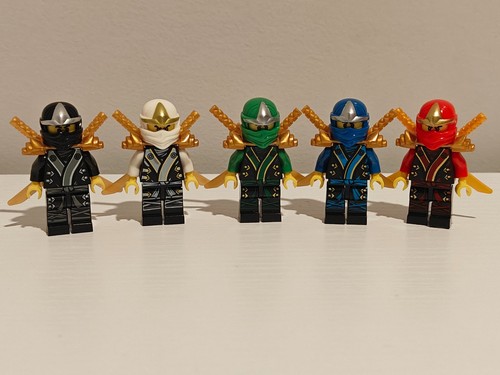 NEW Ninjago Lloyd Jay Kai Zane Cole The Final Battle Custom Lego ...