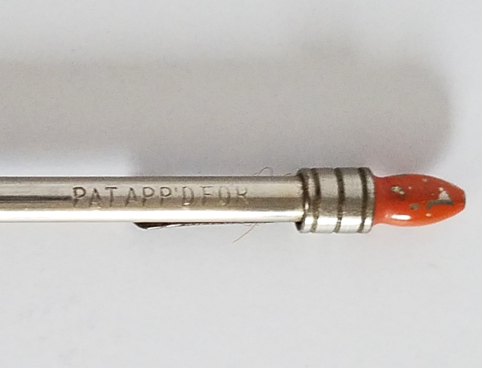 Rare Vintage Susan Bates Clipson Crochet Hook Size 4 Patent Applied For ...