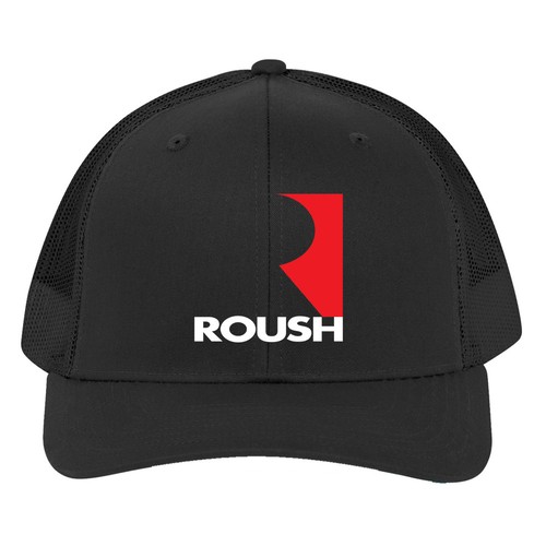Roush Company Black Trucker Hat Cap Adult Size | eBay