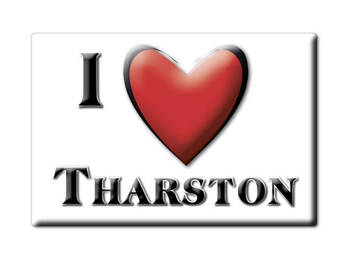 Tharston, Norfolk, England - Fridge Magnet I Love Souvenir Uk Gift Idea ...