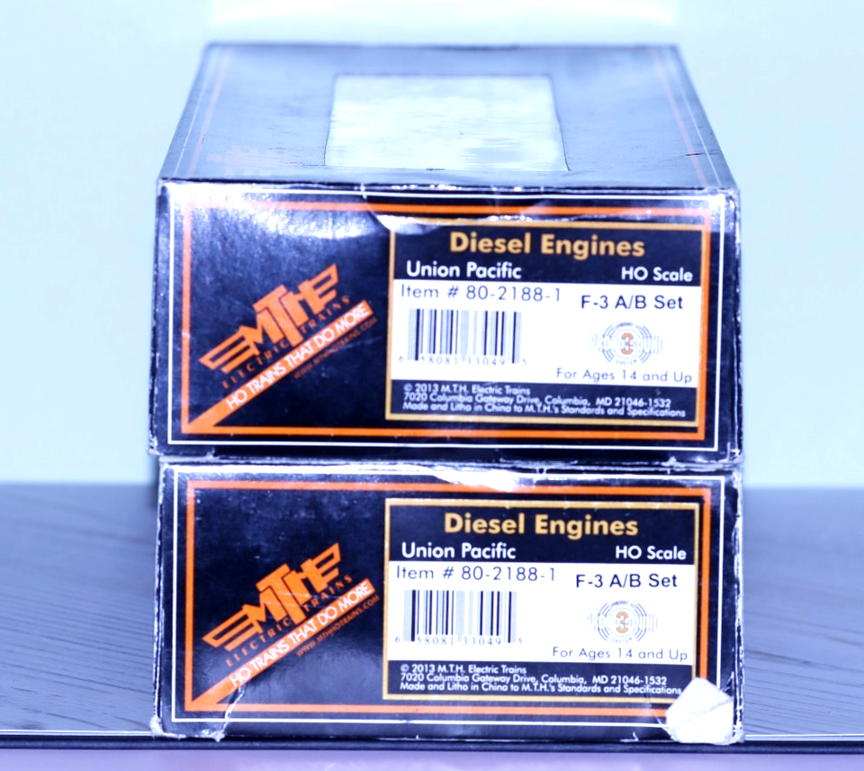 MTH F-3 A/B Set #80-2188-1 Union Pacific DCC & Sound | eBay Australia