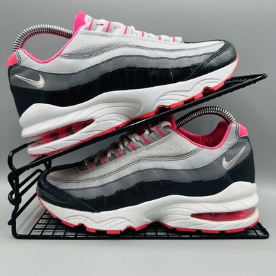 Nike Trainers Women’s Air Max 95 Pink Grey Black 110s UK 4 | eBay