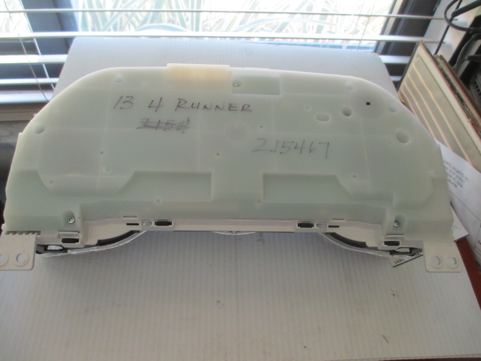 OEM 2013 Toyota 4Runner SPEEDOMETER r gauge cluster, 75 K MILES APPROX ...