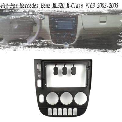 Fascia Stereo Bezel Panel Frame Trim For Mercedes ML320 M-Class W163 ...