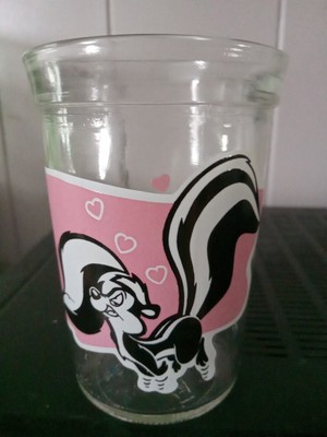 1994 Welch's Glass Looney Tunes Series 2 Pepe Le Pew & Penelope ...