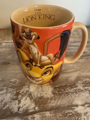 DISNEY Parks The Lion King Timon Pumbaa Simba 3D Style Ceramic Mug | eBay