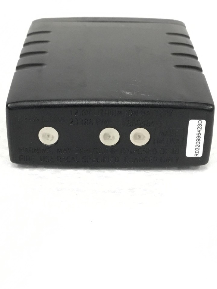 Thales Racal Handheld Radio PRC6894 RACAL25 w/Antenna,Battery,Mic,Belt ...