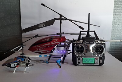 UNTESTED Skytech M1 METAL SERIES 27 MHZ FLY SKY CONTROL + CRAFT MODEL ...