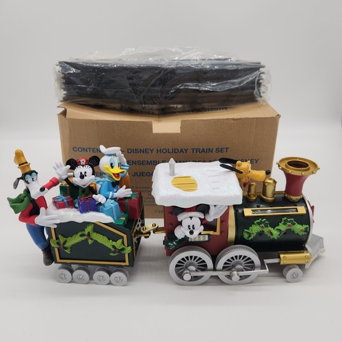 AVON 2015 DISNEY HOLIDAY TRAIN SET WITH ROAD MICKEY MOUSE AND HIS ...