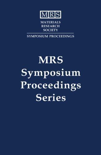 Mrs Proceedings Ser.: Science and Technology of Chemical Mechanical ...