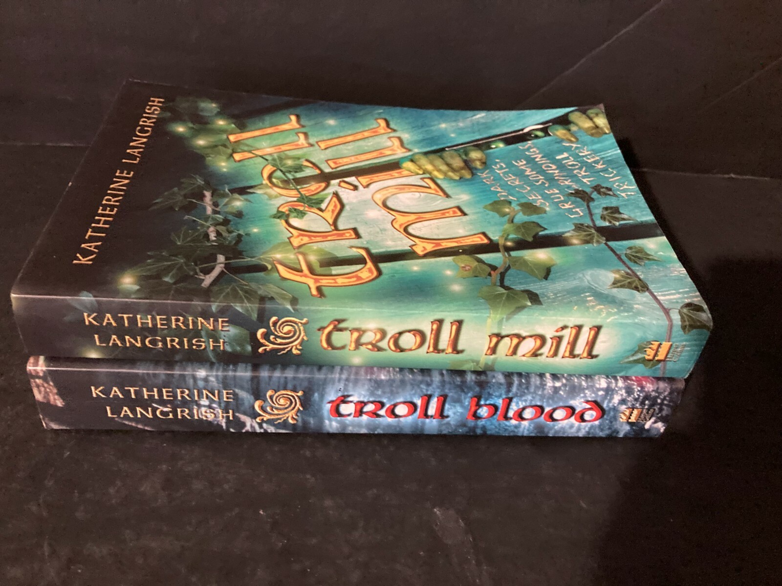 Troll Mill /Troll Blood - KATHERINE LANGRISH - PB - LIKE NEW | eBay