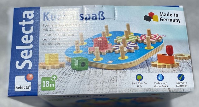 Selecta 62011 Crank Fun Wooden Motor Skills Toy 20.5 cm Single for sale ...