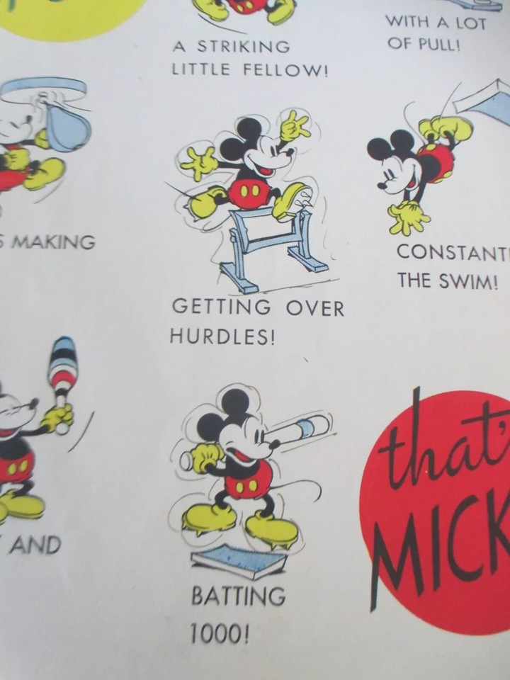 Mickey Mouse Comic Magazine Vol 1 No 1, 1935 1st APPEARANCE OF MICKEY ...