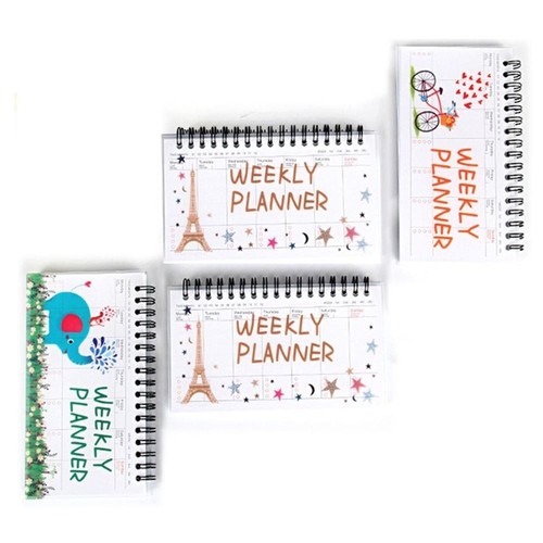 Diary Flip Notebook Weekly Planning Schedule Diary Planner Agenda Book ...