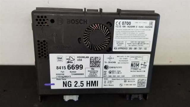 17 2017 GMC Acadia OEM HMI Human Machine Interface Control Module ...