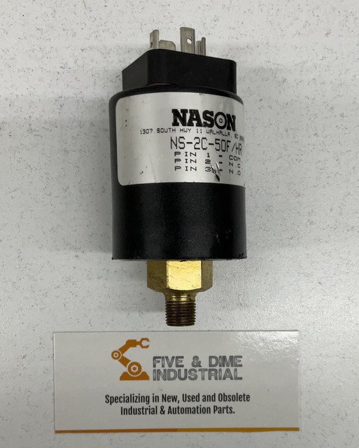 Nason NS-2C-50F/HR Pressure Switch (BL207) for sale online | eBay