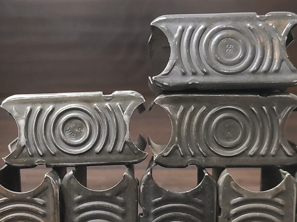 Lot of 10: M1 Garand En Bloc 8 Round Clips with Wells Fargo Bank Money ...