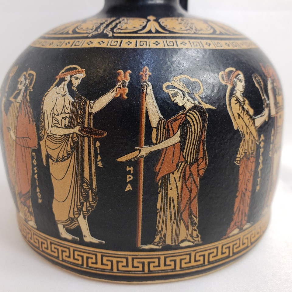 Aphrodite Demeter Athena Hera Zeus Ancient Greek Art Rare Pottery Vase ...