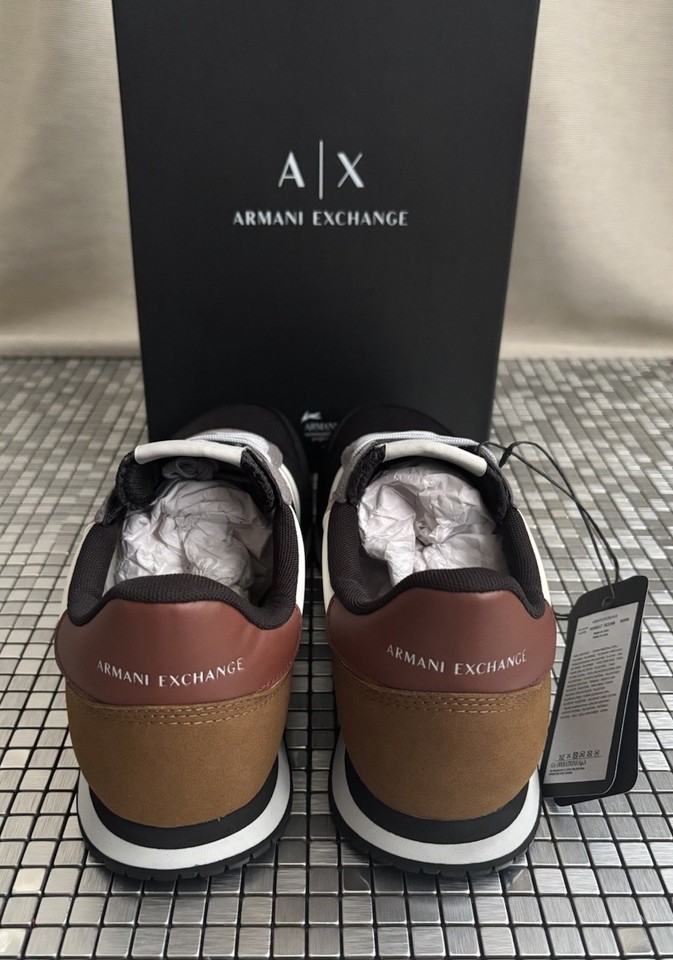 Armani Exchange Men’s Trainers Size UK 9 EUR 43 | eBay