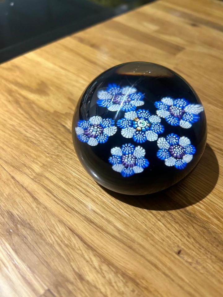 John Deacon Glass Paperweight | eBay UK