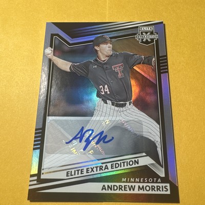 2022 Elite Extra Edition card #114 Andrew Morris Autograph Auto ...