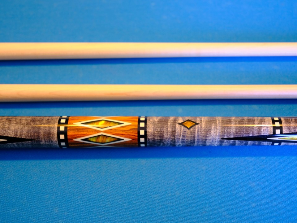 Bob Meucci Cue Diamond With 2 "The Pro" Shafts | eBay