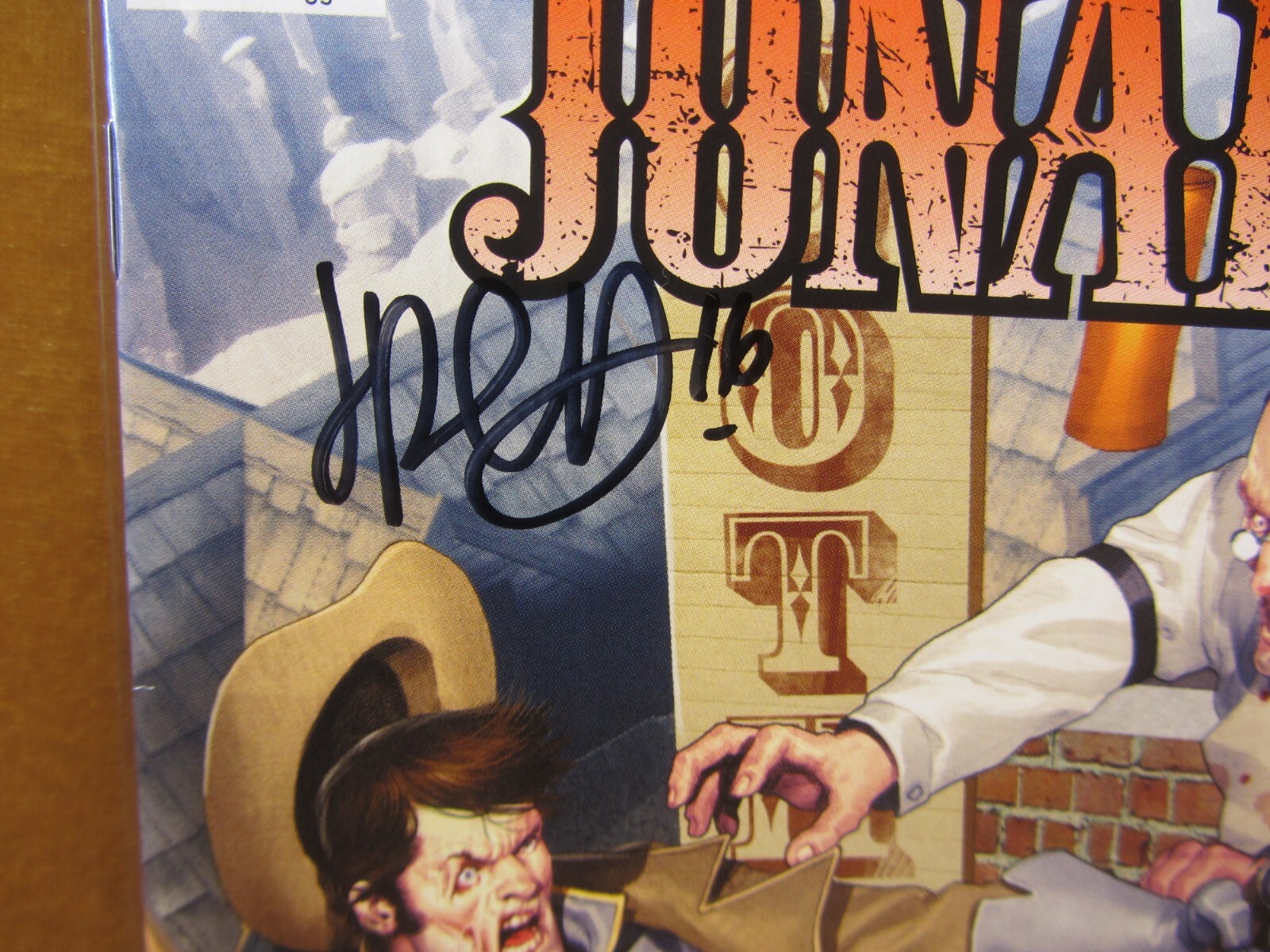 Jimmy Palmiotti Signed All Star Western #14 Feat Jonah Hex (Jan 2012 ...