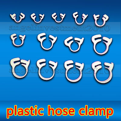 10pcs New plastic hose Snapper clamp 24.7mm-27.1mm Fastening Range | eBay
