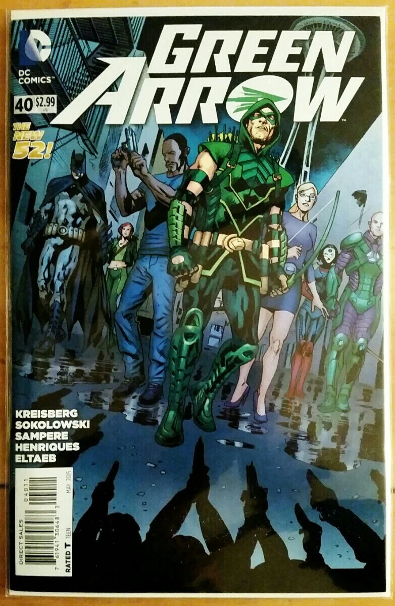 Green Arrow New 52 Covers