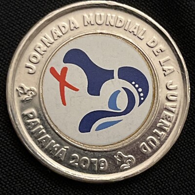 World Coins - Panama 1 Balboa 2019 Commemorative Colored Coin KM# 169 ...