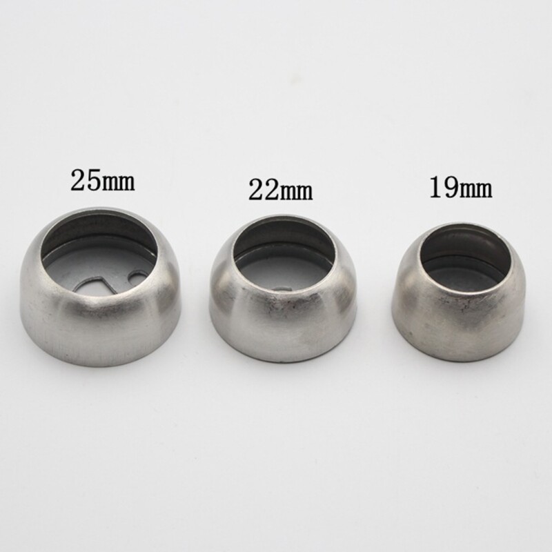Silver Stainless Steel Closet Rod Flanges Holder Bathroom Wardrobe ...