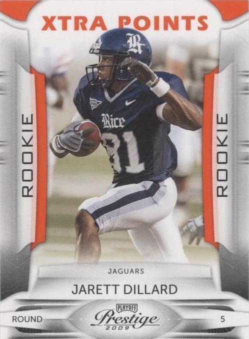 2009 Playoff Prestige - Rookie Jarett Dillard #150 Xtra Points Orange ...