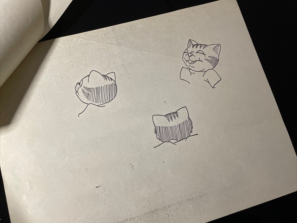 FRITZ THE CAT animation Cel MODEL CELS 1974 Ralph Bakshi production Art ...