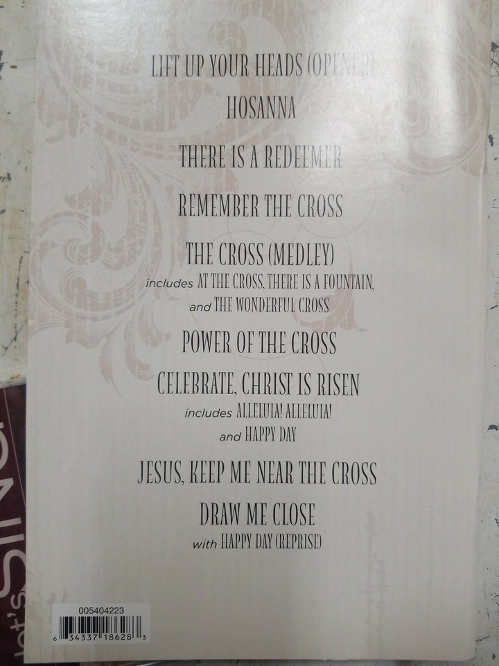LIFEWAY WORSHIP NEAR THE CROSS SONGBOOK AND CD EASTER EXPERIENCE NEW ...