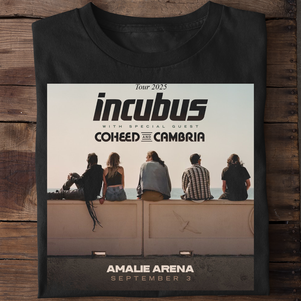 Incubus Morning View 2025 World Tour Gift For Fan T-shirt | eBay
